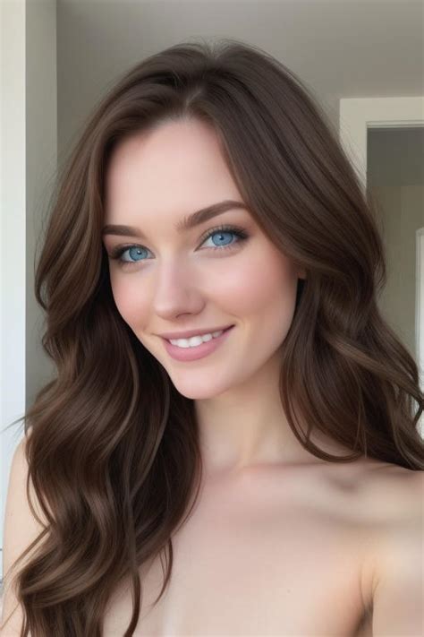 Topless Lewd Portrait Of A Brunette By Jibrilsexyai0 On Deviantart