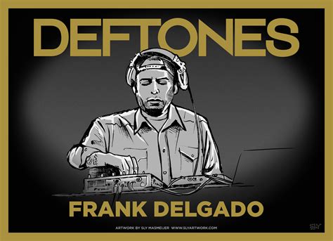 Deftones Band Illustrations Frank Delgado 2015 Sly Artwork