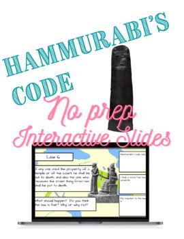Hammurabi S Code Interactive Slides History And Interpretation