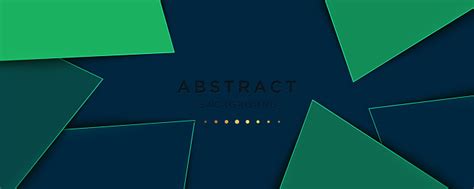 추상적인 짙은 녹색 그라디언트 기하학적 종이 컷 배경 현대 미래 배경 방문 페이지 책 표지 브로셔 전단지 잡지 모든 브랜딩 배너 헤더 프리젠 테이션 및 벽지 배경에 사용할