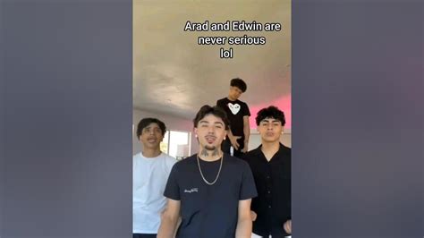 Arad And Edwin Are Never Serious 😭 Youtube