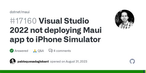 Visual Studio Not Deploying Maui App To IPhone Simulator Dotnet Maui Discussion
