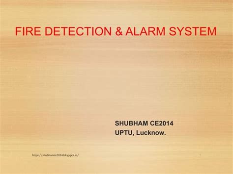 Fire Detection And Alarm System Fdas Pptx