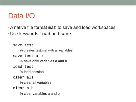 Tutorial On Matlab And Opencv