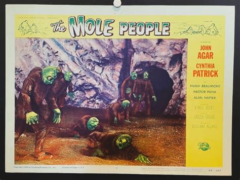 The Mole People 1956 Original Lobby Card Movie Poster Hollywood