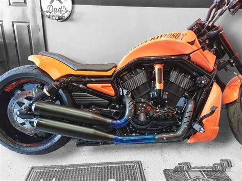 Premium Handmade 2 2 Exhaust For Harley V Rod 2002 2017 Stainless