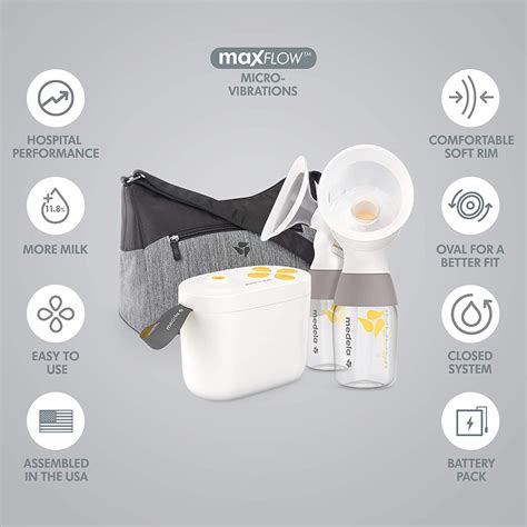 Medela Pump In Style With Max Flow Breast Pump Set With Tote Bag