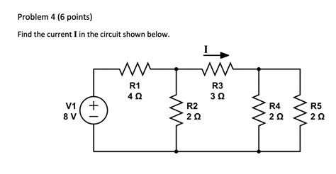 solved problem 1 6 points consider the circuit below r1