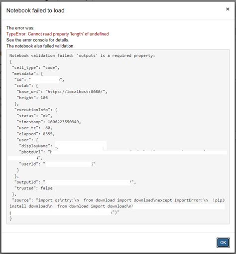 Code Cells Missing Outputs And Executioncount Are Not Understood