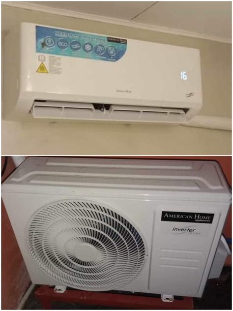 American Home Premium Series Inverter Split Type Aircon With Free Installation Tv And Home