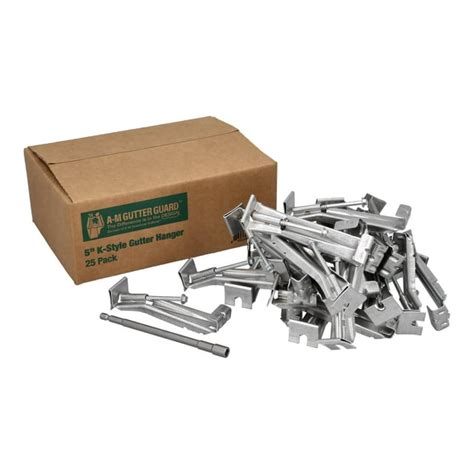 A M Gutter Guard 5 K Style Gutter Hangers Heavy Duty Hidden Rain Gutter Bracket Support