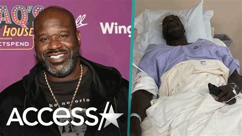 Shaquille Oneal Sparks Concern W Hospital Bed Pic Youtube