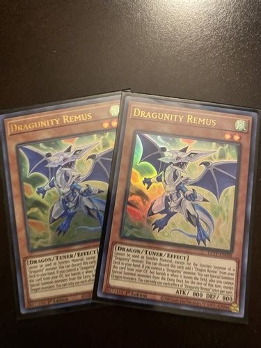 Yu Gi Oh Gftp 2x Dragunity Remus Lot Ebay