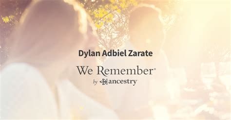 Dylan Zarate 2023 2023 Obituary