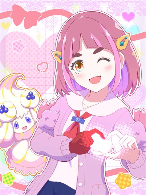 Alcremie Lacey And Alcremie Pokemon And More Drawn By Mamiya