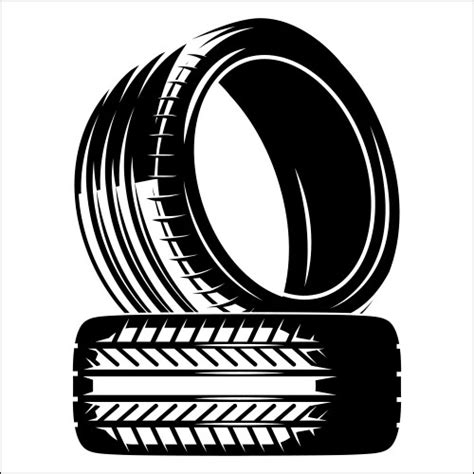 Tread Pattern Tires Vector Images Over 3 000