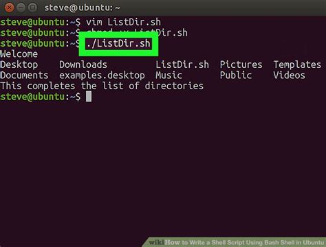 How To Write A Shell Script Using Bash Shell In Ubuntu