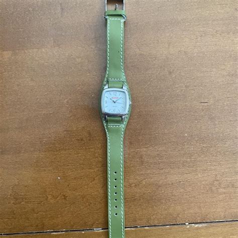 Dickies Leather Watch Small No Battery Depop