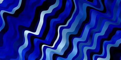 Light Blue Vector Backdrop With Curves Bright Sample With Colorful Bent Lines Shapes Pattern