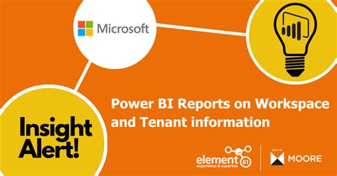 Power Bi Reports On Workspace And Tenant Information Element61