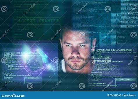 Pulling An All Nighter A Focussed Computer Programmer Working At His