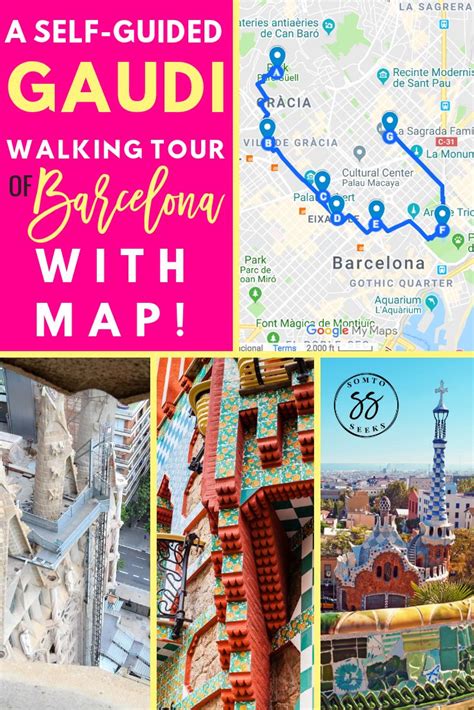 Barcelona Walking Tour Map