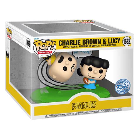 Funko Pop Moment Peanuts Exclusive Charlie Brown And Lucy 1682