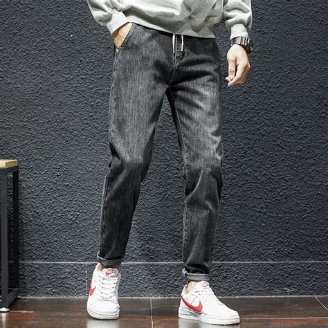 กางเกงยีนส์ผู้ชายแฟชั่นใหม่สไตล์คลาสสิกเต็มความยาวกางเกงผู้ชาย Aipper