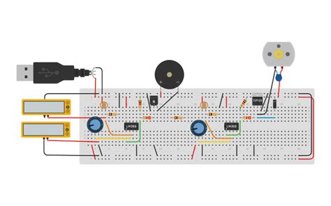 Circuit Design Ejemplo N°07 1 Circuito Sensor Actuador Con El C I Lm393 Tinkercad