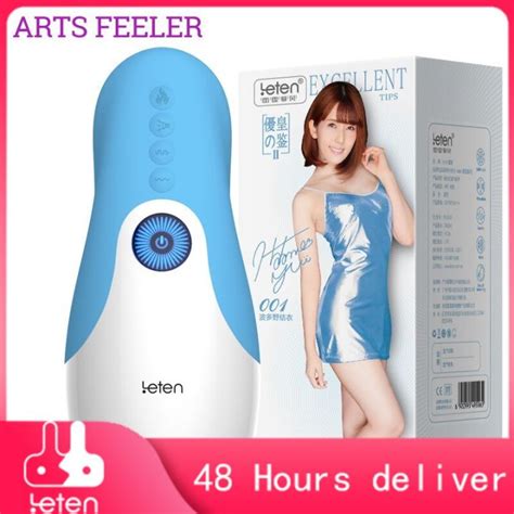 Leten Sex Toy For Male Electric Retractable Automatic Piston Aircraft