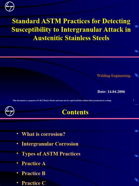 Astm Practice For Igc Testing Pdf Chemical Substances Metals