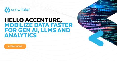 Snowflake On Linkedin Snowflake And Accenture
