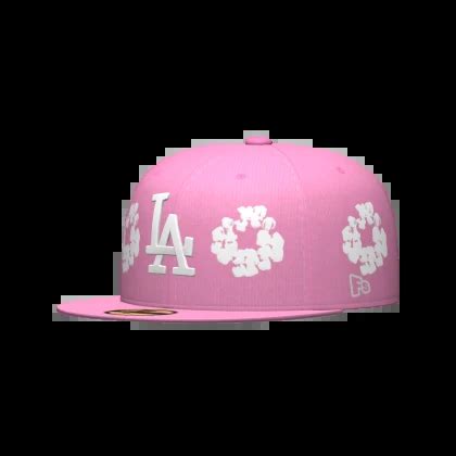 Pink La Denim Tears Fitted Cap Roblox Item Rolimons