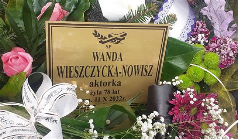 Pogrzeb Wandy Wieszczyckiej Nowisz Tu Spoczęła Gwiazda Serialu M Jak