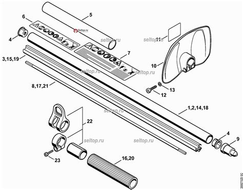 Exploring The Stihl Long Reach Hedge Trimmer Parts Diagram
