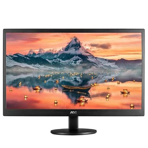 Monitor AOC Led Widescreen Vga Hdmi VESA E SWHNL BS Informática Anos