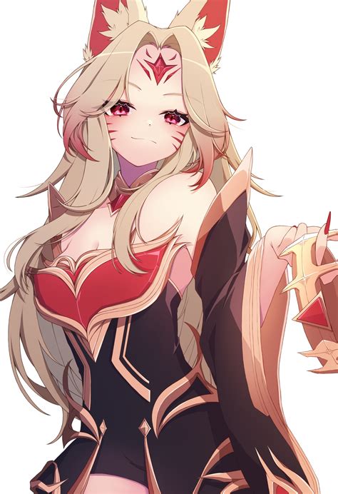 Ahri And Immortalized Legend Ahri League Of Legends Drawn By Prtq