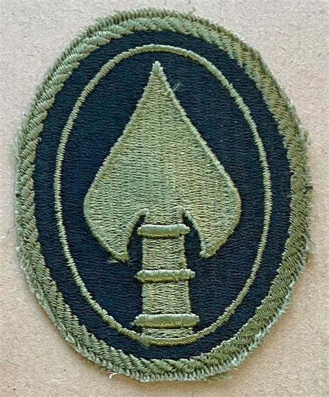 Special Operations Command Patch Od Cut Edge Etsy