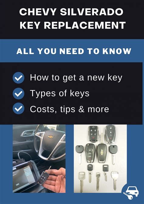 Chevrolet Silverado Key Replacement What To Do Options Costs And More