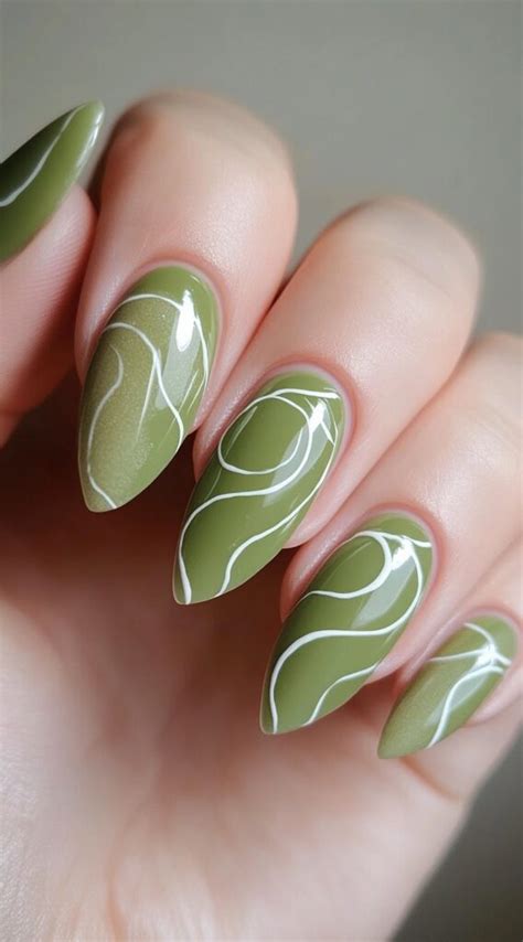 24 Creative Matcha Green Nails Ideas Subtle To Statement Looks Youll