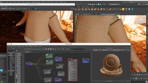 solved maya model inside arnold renderer looks different than viewport