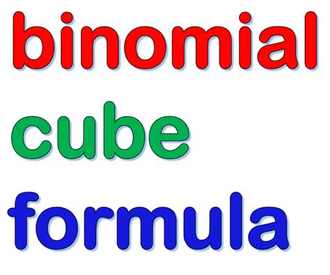 Binomial Cube Formula Problem 4