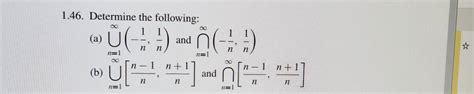 Solved Determine The Following A N N N And Chegg Com
