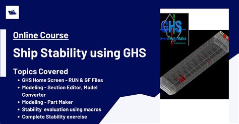 Ship Stability Using Ghs