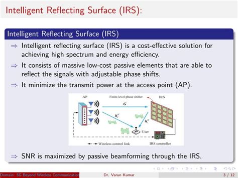 Intelligent Reflecting Surface Pdf