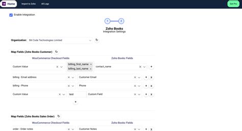 WooCommerce And ZOHO Books Integration Best Plugin