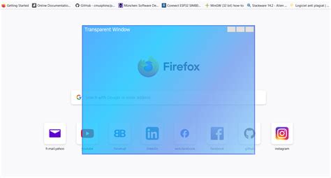 Transparent Window With Qt Widgets Qt Forum