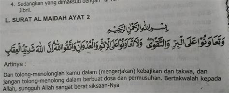 Detail Surat Al Maidah Ayat 2 Latin Koleksi Nomer 55