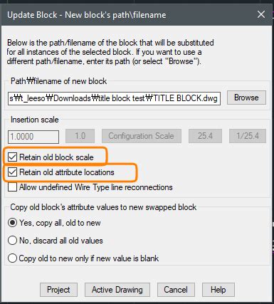 使用 AutoCAD Electrical 中的 AESWAPBLOCK 后块放置错误