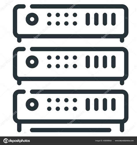 Server Rack Symbol